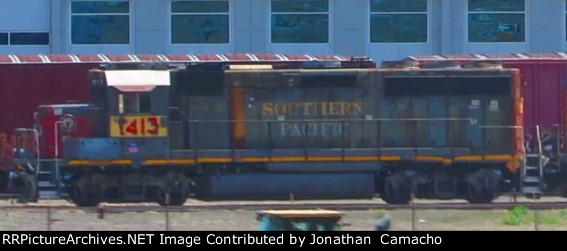 UP 1413 Patch SP GP40-2.